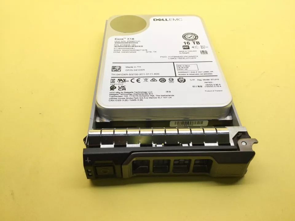 هارد استوریج دل 16TB NL SAS 12G 7.2K 041DXR – سرور دل | سرور و ذخیره ...