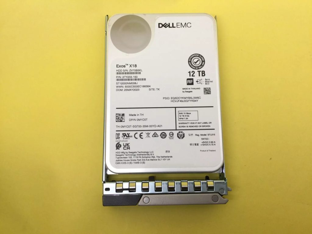 هارد استوریج دل 12TB NL SAS 12G 7.2K 0M1COT – سرور دل | سرور و ذخیره ...