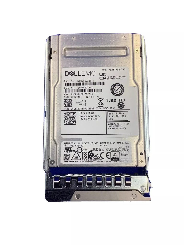 هارد سروری SSD SAS SED 1.92 TB DELLEMC – سرور دل | سرور و ذخیره سازهای ...